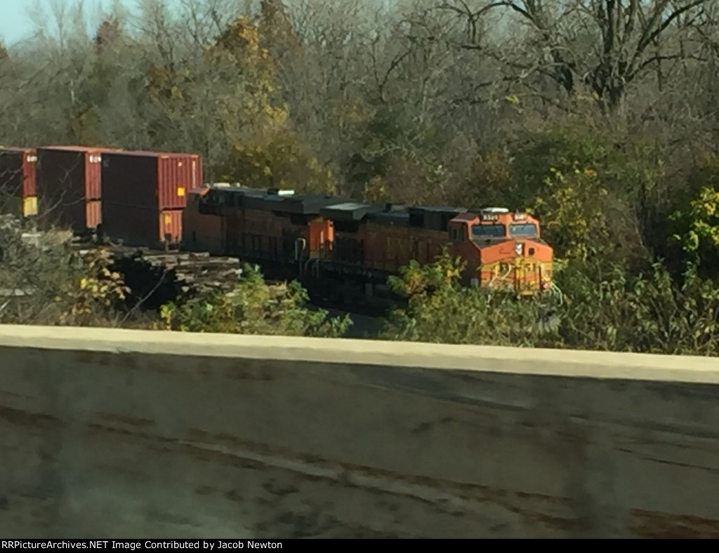 BNSF Intermodal Train